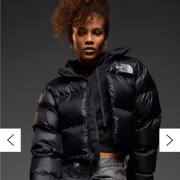 The North Face | Jackets & Coats | Tnf Nupste Cropped Pufferjacket ...